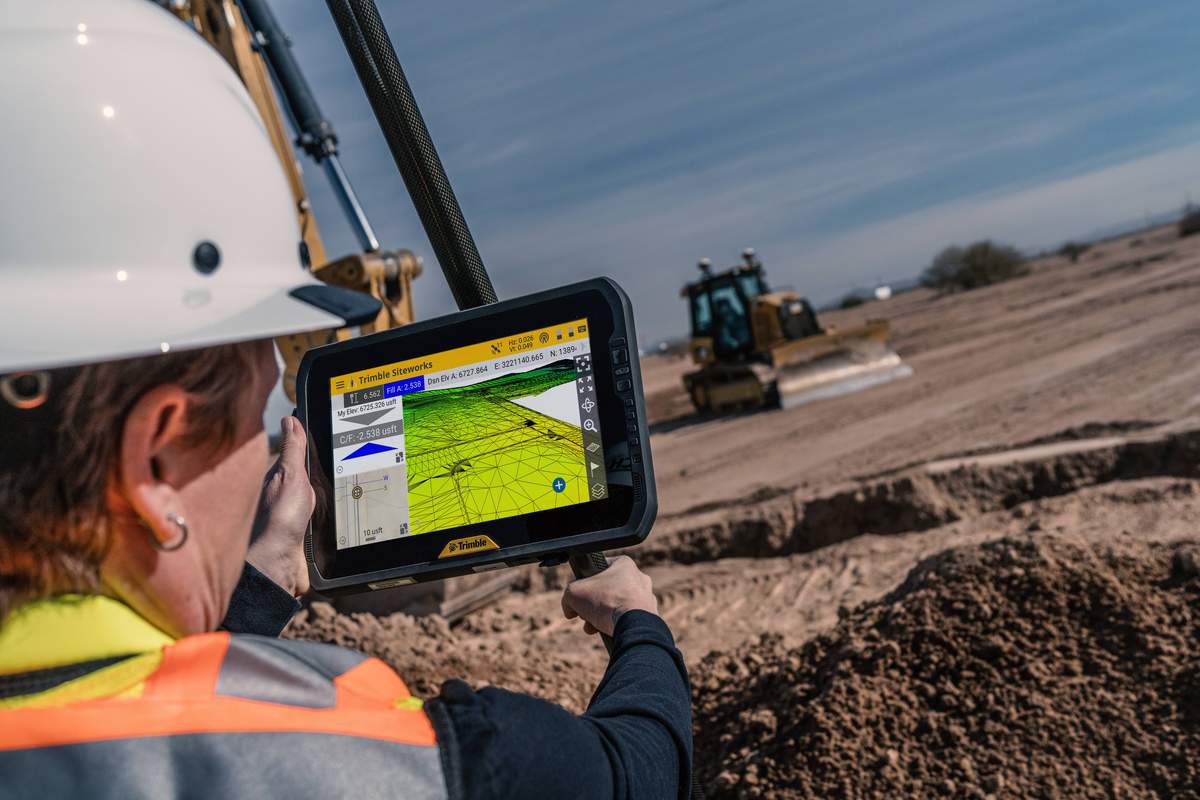 SITECH Trimble controller roversystem computer GNSS GPS landmåler