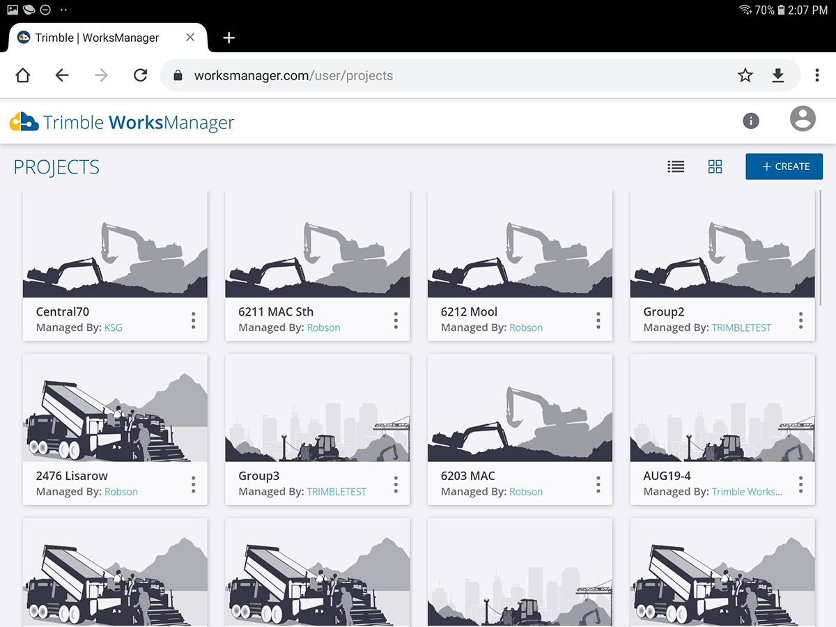 Trimble Worksmanager software forbinder kontoret med byggepladsen 3D ...